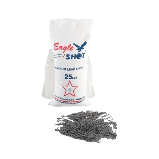 Eagle Shot #4 Magnum Lead Shot, 25 lb Bag | Palmetto State Armory