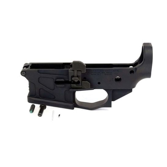 American Defense Mfg UIC Stripped Lower 5.56x45mm, Black | Palmetto ...