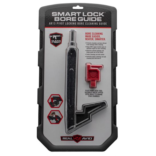 Real Avid SMART LOCK Pivot Locking Bore Cleaning Guide for AR-Style ...