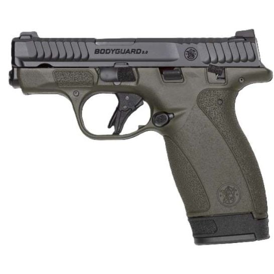 S&W M&P Bodyguard 2.0 2.75" .380 ACP 10/12rd Pistol, ODG - 14432 ...