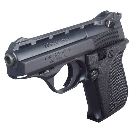 Phoenix Arms 22 LR Double 10 Round Pistol, Black - HP3ABB | Palmetto ...