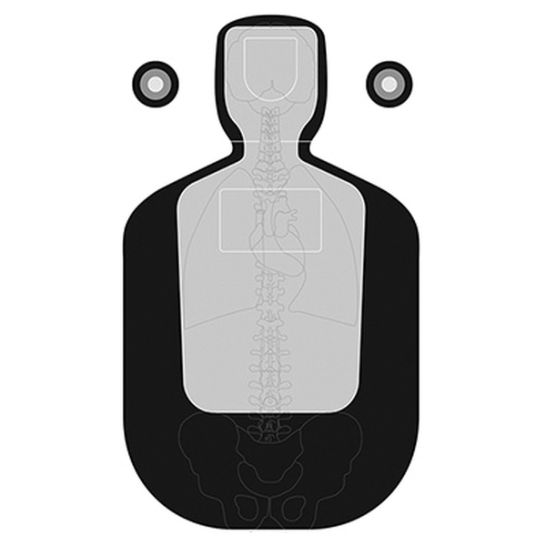 Action Target TQ-19 Qualification Target w/Vital Anatomy 23" x 35 ...