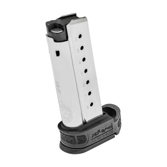 Springfield Armory 8rds 9mm Magazine, Stainless - XDSG0908 | Palmetto ...