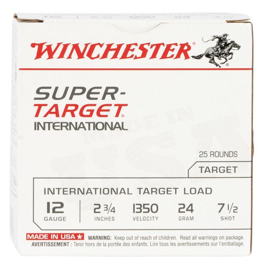 Winchester Super-Target Light Target 12 Gauge 2.75" #7.5 - 0.87 oz ...
