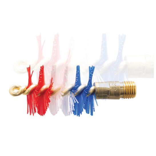 Pro-Shot Patriot 12 Gauge Nylon Bore Brush 5/16"-27, Blue/Red/White ...