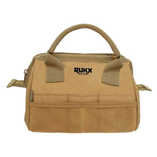 Rukx Gear 600D Polyester Tool Bag - Tan for Efficient Tool Organization ...