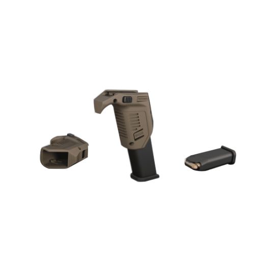 Recover Tactical Glock Polymer Picatinny Rail Angled Magazine Holder ...