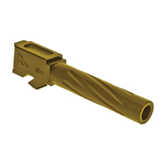Rival Arms V1 Drop-In Barrel for Glock 17 Gen3-4, Gold - RA20G101E ...