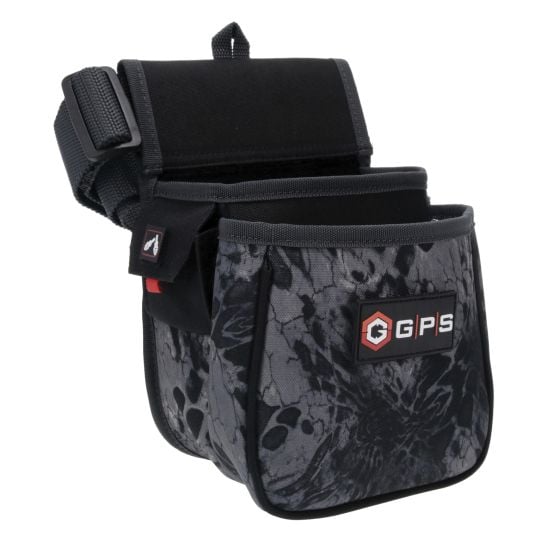 GPS Bag Contoured Double Shotshell Pouch and Web Belt, PRYM1 Blackout ...
