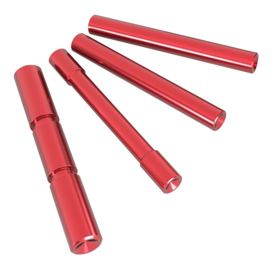 Cross Armory Dimpled 4-Pin Set for Glock 17/19/20 Gen4 -Red for ...