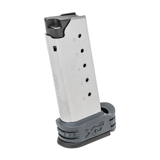 Springfield Armory 6rds .45 ACP Magazine, Gray - XDS5006Y | Palmetto ...
