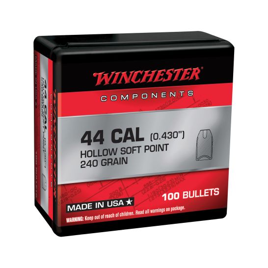 Winchester Ammunition .44 Special 240 gr Reloading Bullets SP 100rds ...