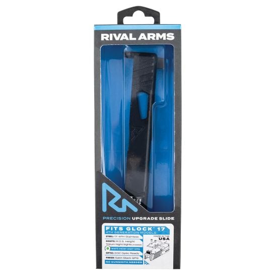 Rival Arms Slide for Glock 17 Gen4, Black - Upgrade - RA-RA11G105E ...