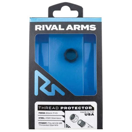 Rival Arms Barrel Thread Protector 1/2"-28 tpi, Black PVD - Protective ...