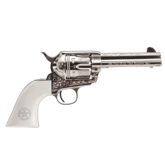 Cimarron Texas Ranger Frontier .45 Long Colt 6rd Engraved Revolver ...