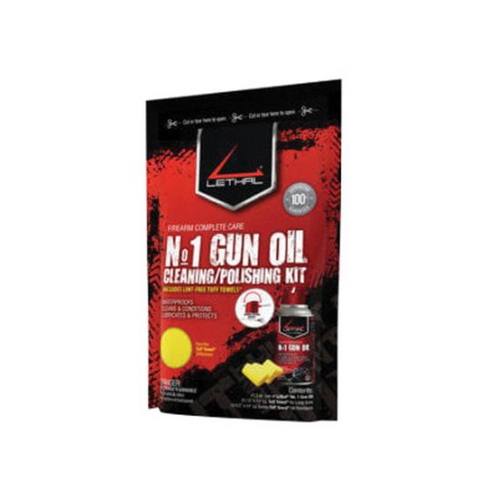Lethal No. 1 Gun Cleaning Kit - Comprehensive Firearm Cleaning Kit ...