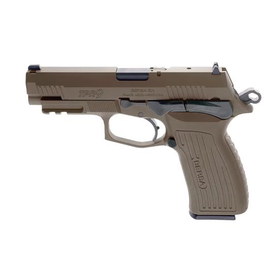 Bersa TPR 9 9mm 4.30" 17rds Pistol in Flat Dark Earth - High-Quality ...