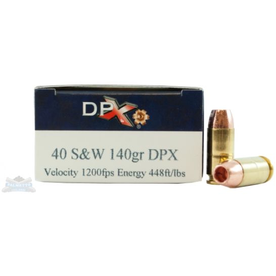 CORBON Deep Penetrating X Bullet 40 S&W Ammo 140 Grain Barnes X, 20 rds ...
