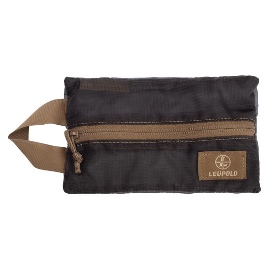 Leupold Pro Gear Ripstop Mesh Zip Pouch Small in Black/Gray/Tan ...