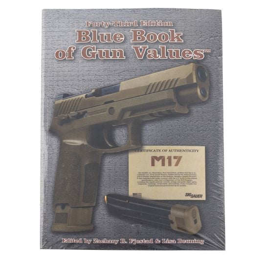 Blue Book Gun Values 43rd Edition Book - Comprehensive Firearm ...