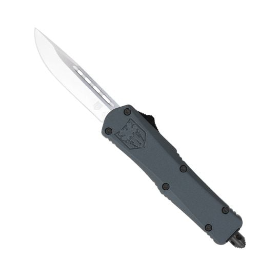 CobraTec Knives FS-3 Fang Small Plain OTF Drop Point Knife Stealth in ...