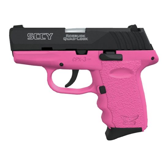 SCCY CPX-3 .380 ACP 2.96" 10+1rds, Pink - CPX-3CBPK | Palmetto State Armory