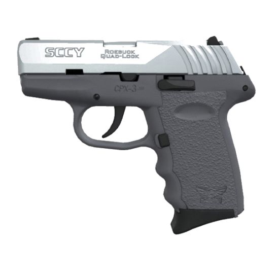 SCCY CPX-3 .380 ACP 2.96" 10+1rds, Sniper Gray - CPX-3TTSG | Palmetto ...