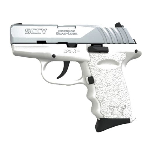 SCCY CPX-3 .380 ACP 2.96" 10+1rds, White - CPX-3TTWT | Palmetto State ...