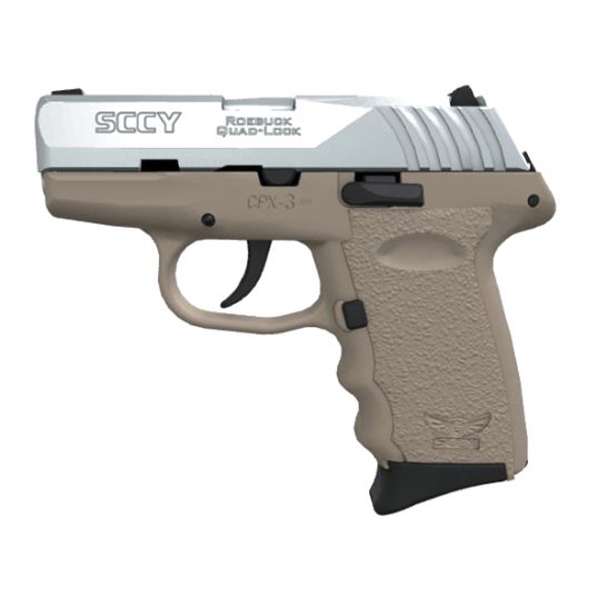 SCCY CPX-3 .380 ACP 2.96" 10+1rds, Flat Dark Earth - CPX-3TTDE ...