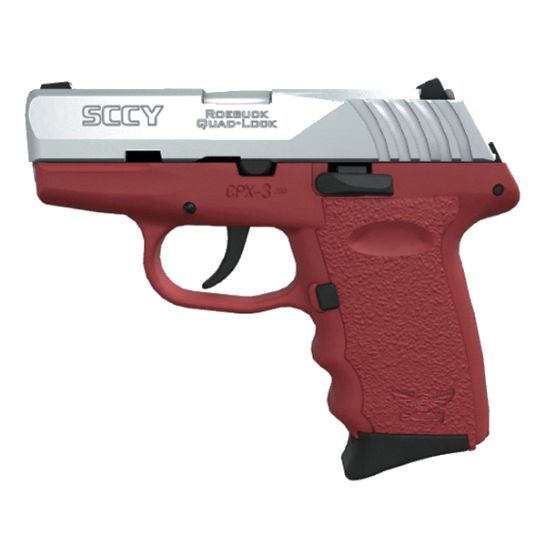 SCCY CPX-3 .380 ACP 2.96" 10+1rds, Crimson Red - CPX-3TTCR | Palmetto ...