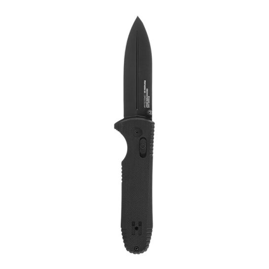 SOG Knives Pentagon XR Folding Knife Spear Point, Blackout - SOG12-61 ...