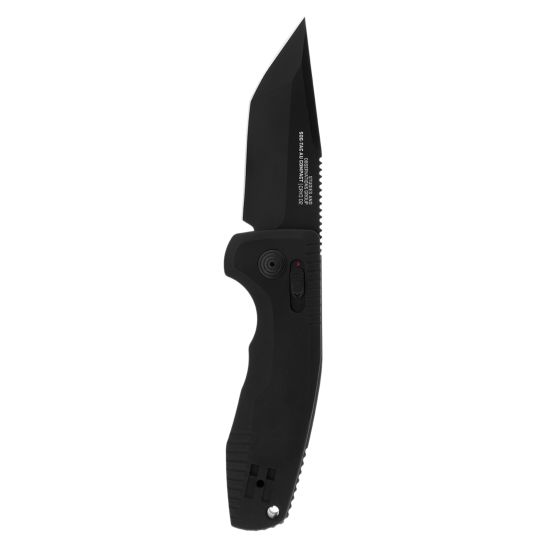 SOG Knives SOG-TAC AU Compact Folding Knife Tanto, Black - SOG15-38-09 ...