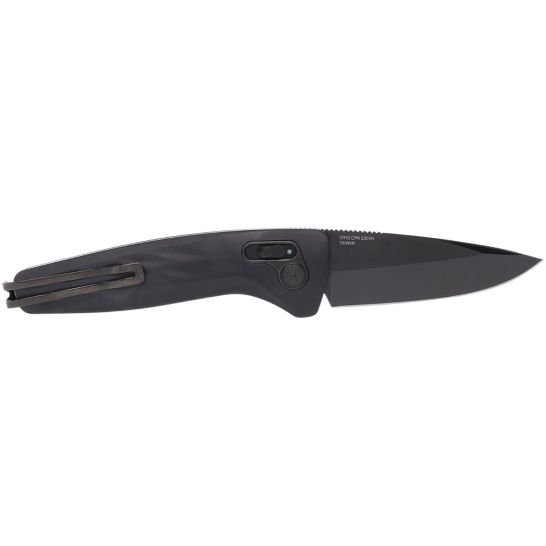 SOG Knives One-Zero AU Folding Knife, Black Sculpted - SOG15-73-01-57 ...
