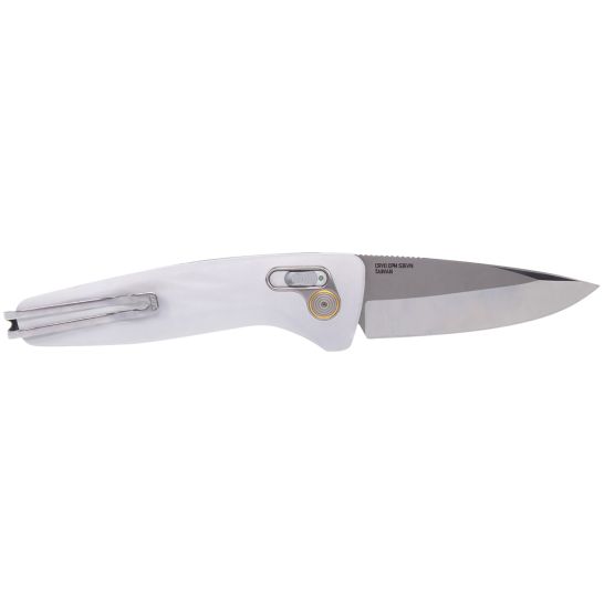 SOG Knives One-Zero AU Folding Knife, White Sculpted - SOG15-73-02-57 ...