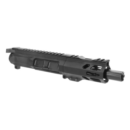 Tacfire 4" Complete Upper Assembly 9mm 1:10, Black - BU-9MM-4 | Palmetto State Armory