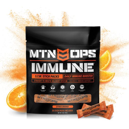 Boost Your Immune System with MTN OPS Citrus Orange Immune Stick Pack ...