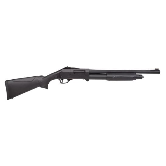 Axor Folding 12 Gauge 18.50" Pump Action Shotgun, Black - PAF12GA ...