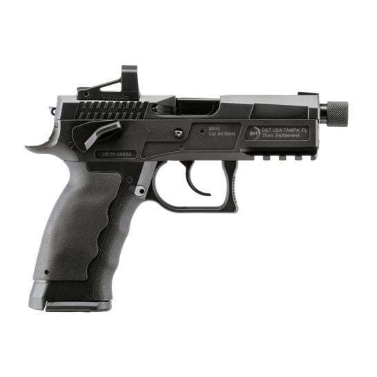 B&T USA MKII 9mm 4.30" 17rds Pistol in Black - Reliable and Accurate ...