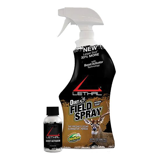 Lethal Dirt Field Spray 31 oz Trigger Spray - Hunting Gear and Scent ...