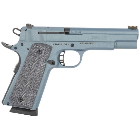 Rock Island M1911-A1 FS .22 WMR 5" 14+1rds, Blue Titanium - 56793 ...