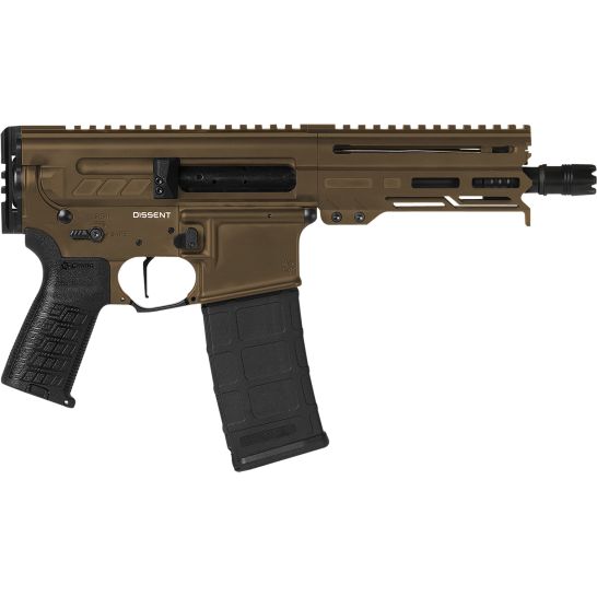 CMMG Dissent MK4 9mm 6.50" 33rds, Midnight Bronze Cerakote - 94A6867MB ...