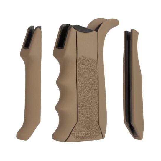 Hogue Modular Overmolded Grip for AR-15/M16 - Grip Excellence in Flat ...