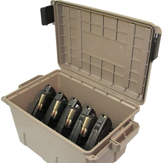 MTM Case Gard Polypropylene Portable Ammo Can, Forest Green | Palmetto State Armory