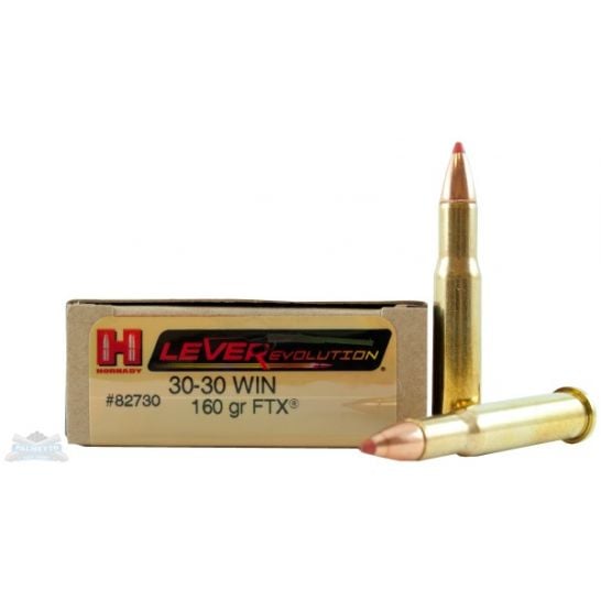 Hornady 30-30 160gr FTX LeverEvolution Ammunition 20rds - 82730 ...