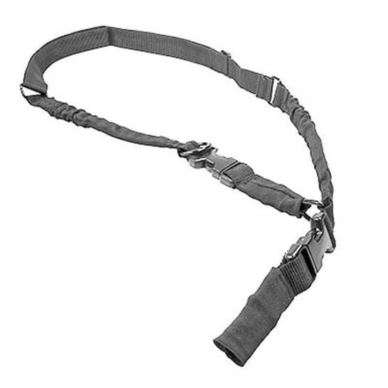 NcStar Two-Point/Single-Point Sling w/Metal Spring Clip 55" - 72" L ...