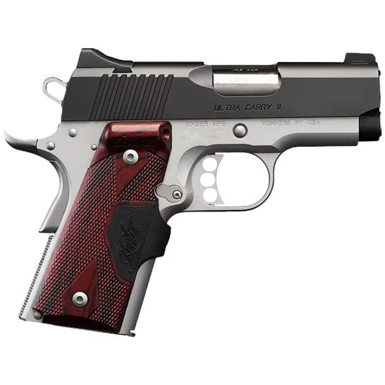 Kimber Ultra Carry II Two-Tone LG .45 ACP 3" 7rds, Satin Silver ...