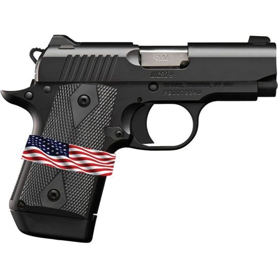 Kimber Micro 9 Liberty 9mm 3.15" 7rds, Black | Palmetto State Armory