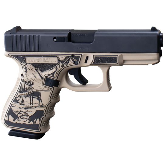 Glock G19 Gen5 Compact 9mm 4.02" 10rds, Trophy Buck | Palmetto State Armory