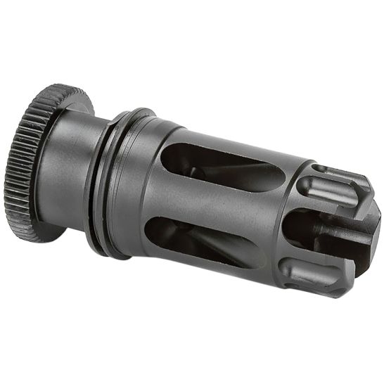 Griffin Armament Dual-Lok Flash Compensator 1/2-28, Black | Palmetto ...