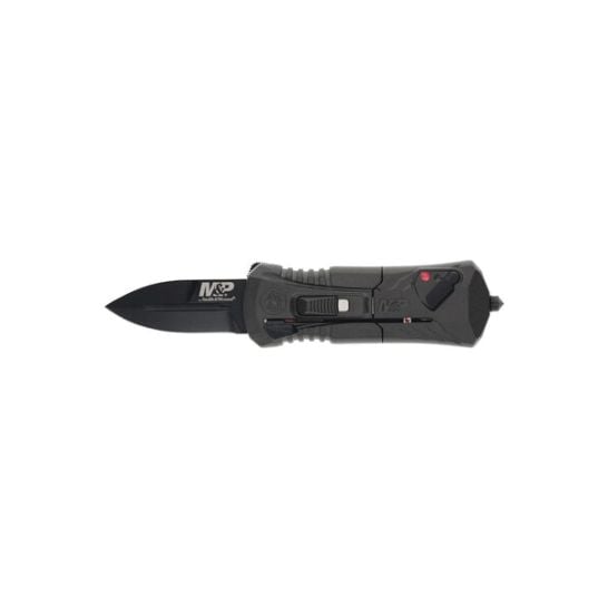 Smith & Wesson M&P OTF Compact OTF Knife Spear Point, Black | Palmetto ...